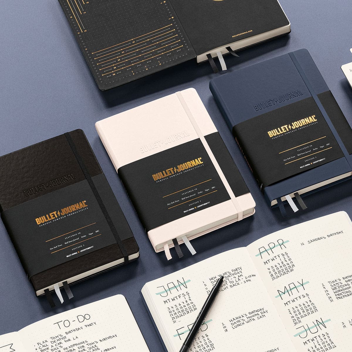 Video: Bläddra i Bullet Journal Edition 2 | Tidformera