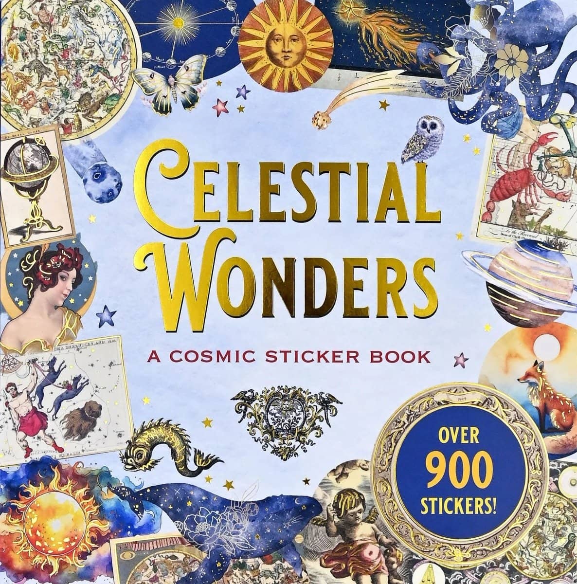Celestial wonders - Sticker book - Snabb leverans! – Tidformera