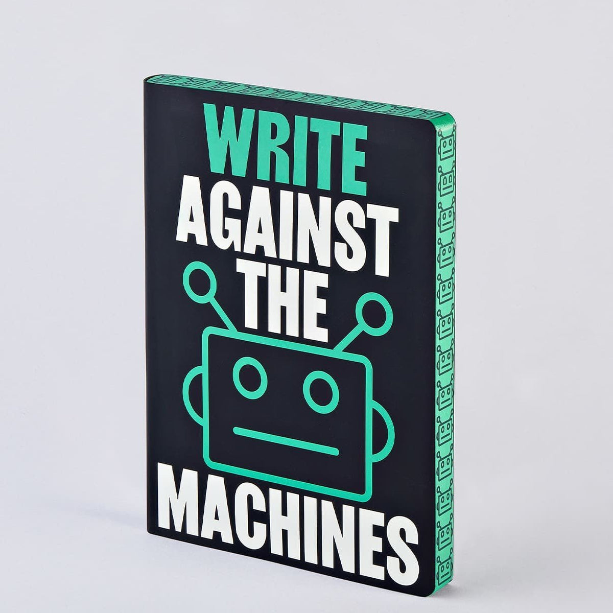 Dotted notebook L Write against the machines Tidformera