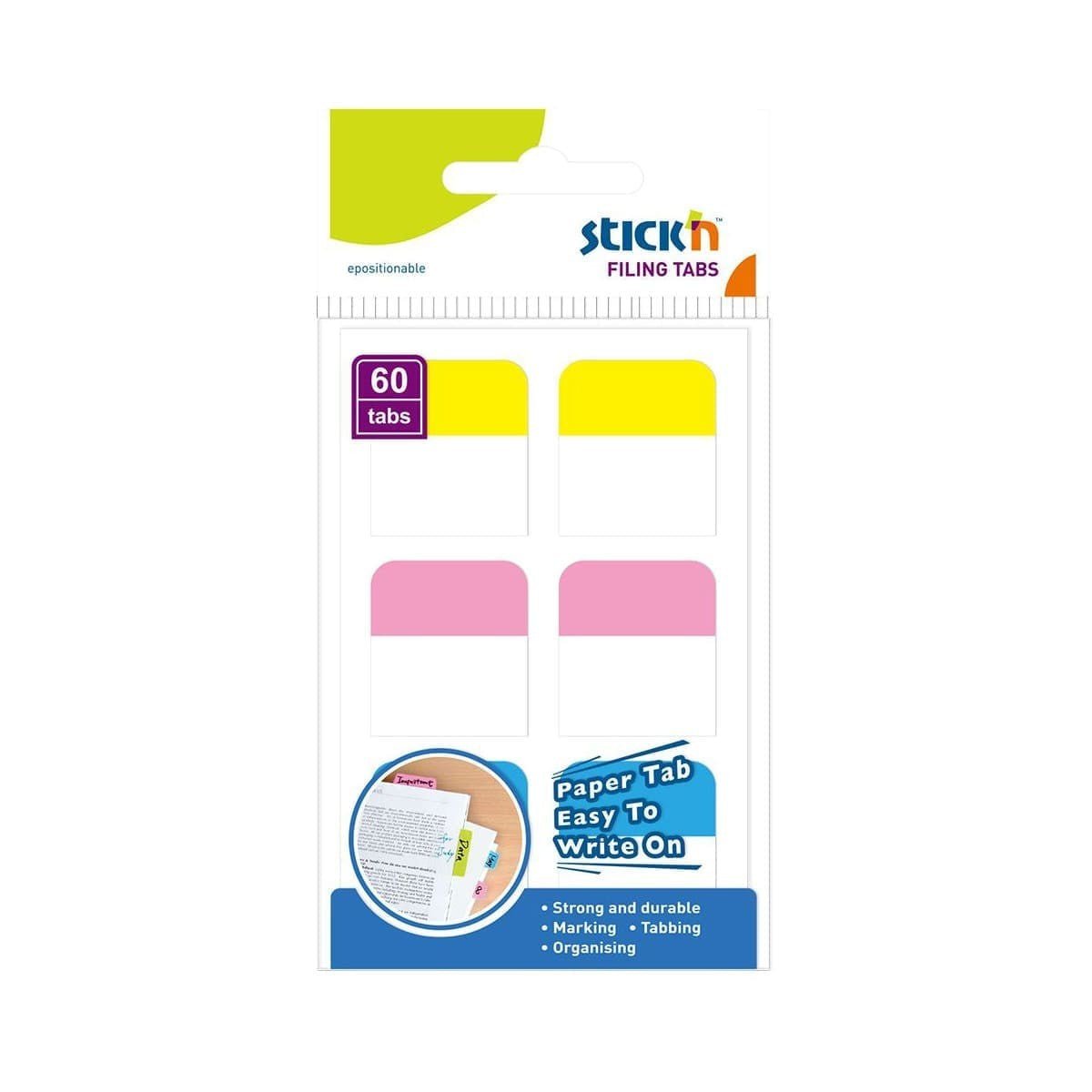 Filing tab Index tab Cardboard/Plastic | Tidformera