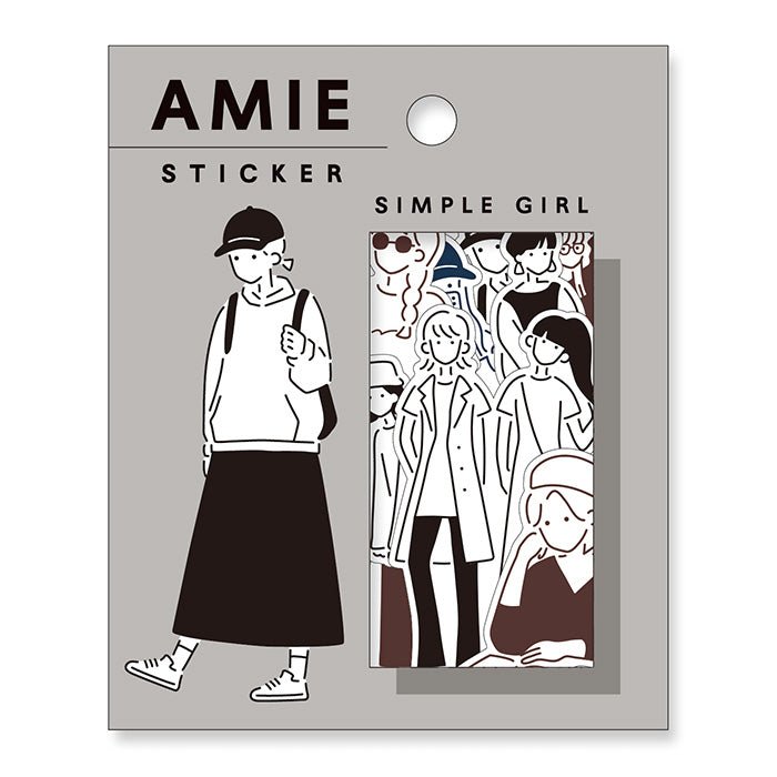 Flake stickers Amie - Simple girl - Mind Wave | Tidformera