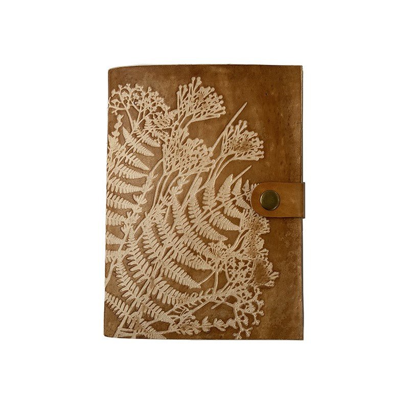 Flora Leather Journal Sienna - Lamali - Tidformera
