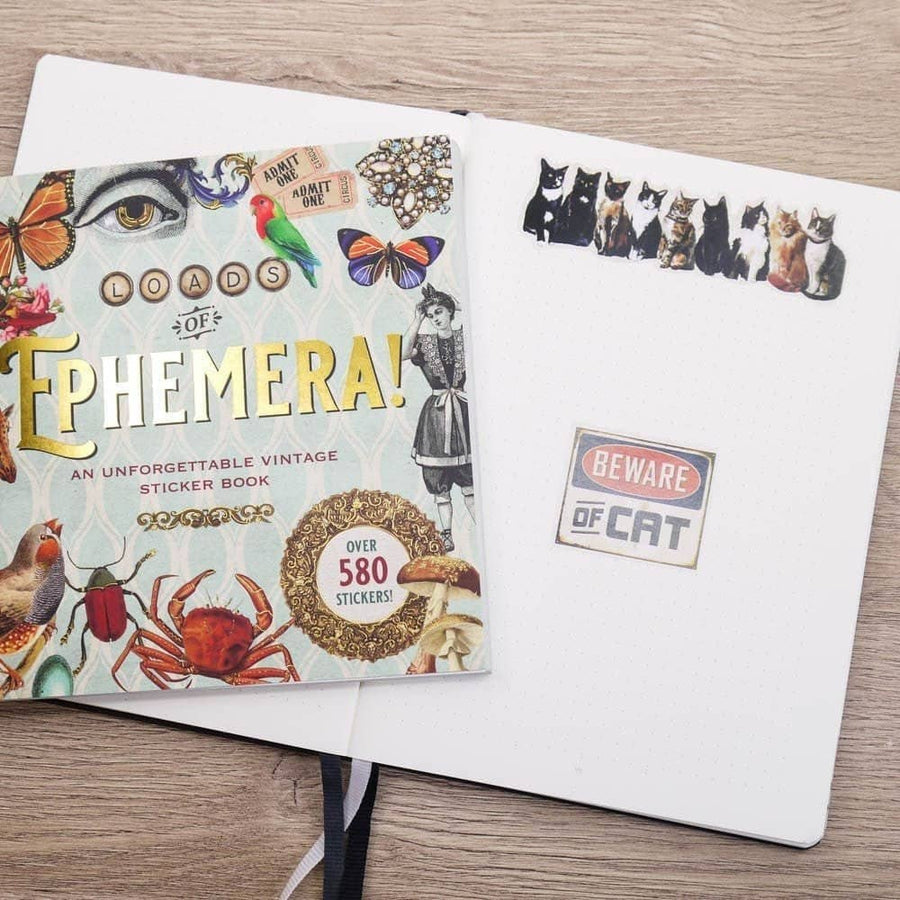 A Year in stickers Sticker book