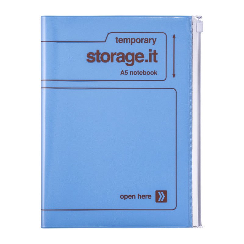 Notebook Storage.it A5 - Blue - Mark's Inc | Tidformera