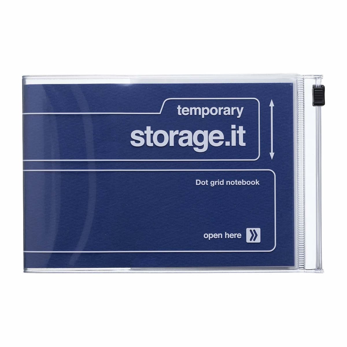 Notebook Storage.it A6 Desk - Dotted - Navy - Mark's Inc – Tidformera