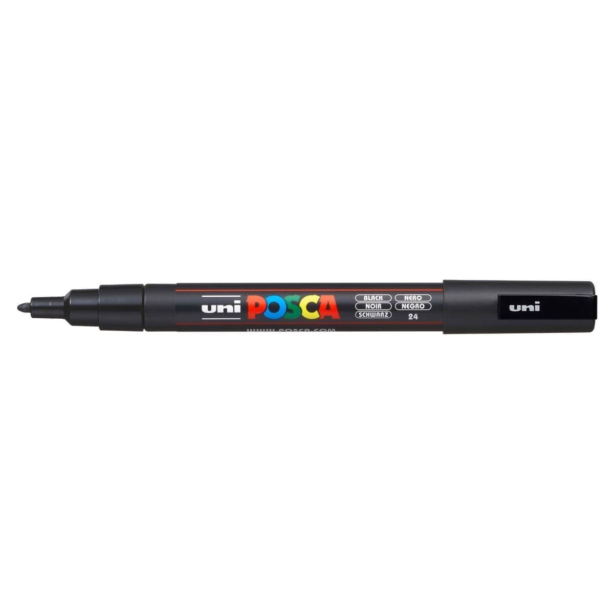 Posca marker PC-3M - Black - Eget lager och snabb leverans! – Tidformera