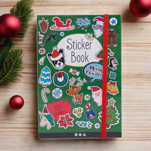 Sticker Book Bok med klistermärken - Christmas sticker book