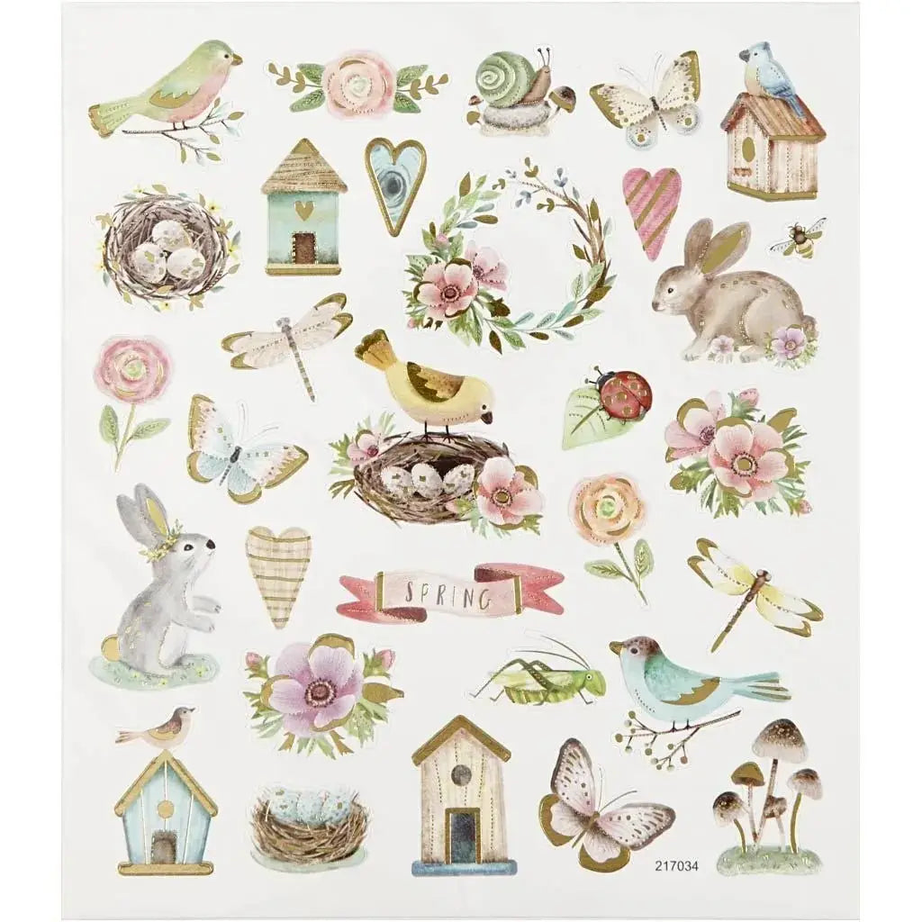 Stickers Creotime Djur - Spring and easter - Snabb leverans! – Tidformera