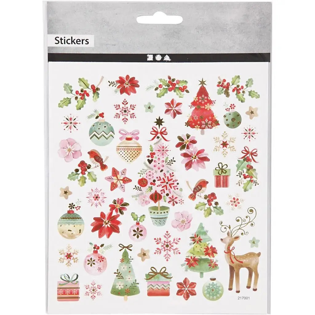 Stickers Creotime Jul - Romantic Christmas – Tidformera