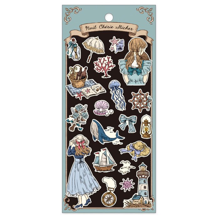 Stickers Nuit Cherie Sticker Memories of sea breeze – Tidformera