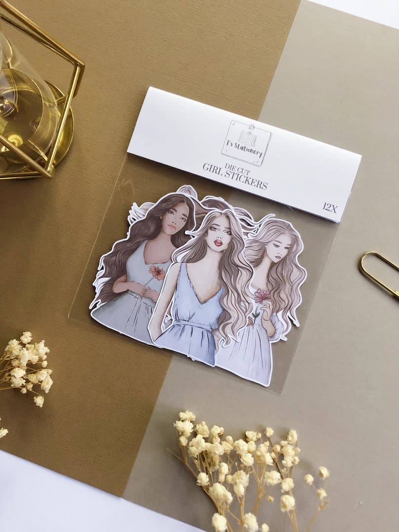 Stickers T's Stationery - Girls | Tidformera