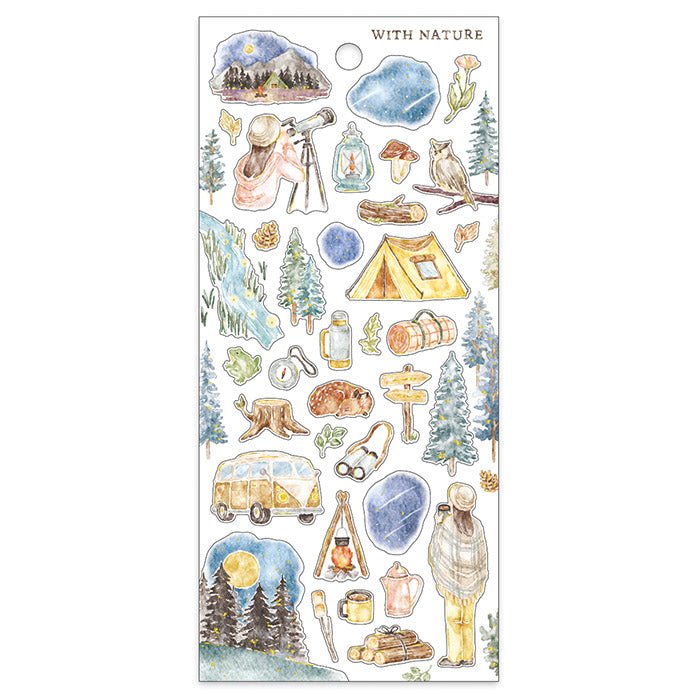 Stickers With nature - Astronomical observation - Mind Wave – Tidformera