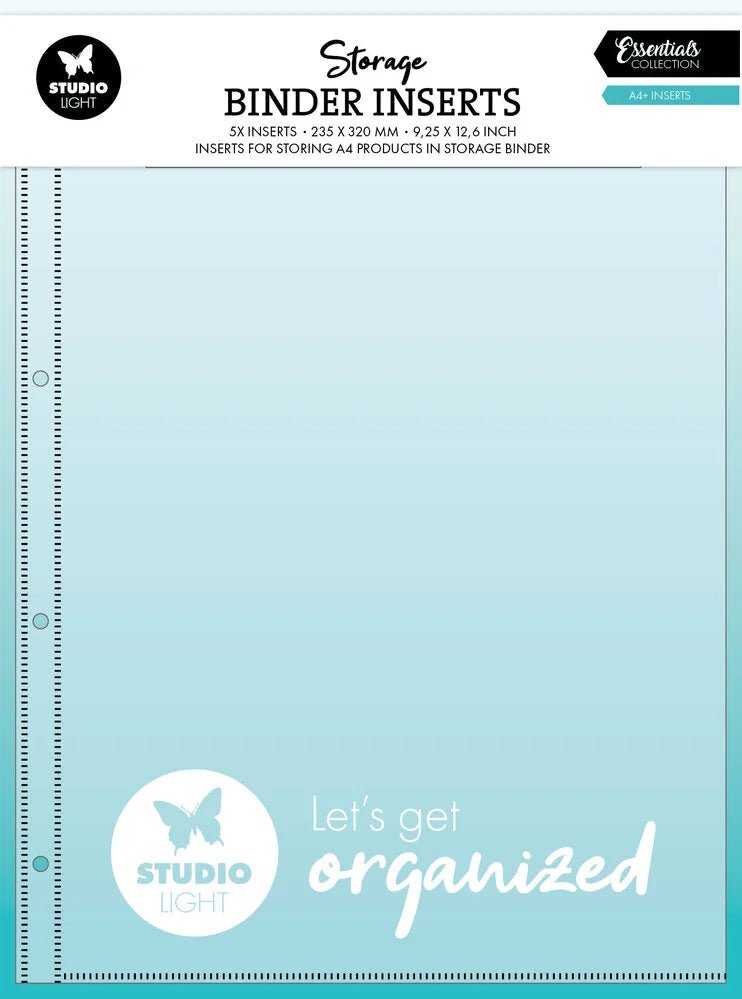 Storage Binder Inserts A4+ 5-pack – Tidformera